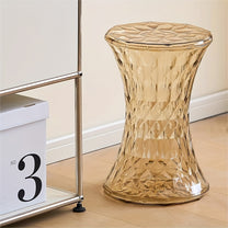 Crystal Acrylic Transparent Vanity Stool – Body & Soul - Gifts from the ...