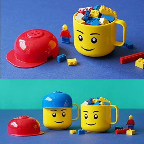 Oxford LEGO Smiley Face Cup with Lid – Body & Soul - Gifts from the Heart