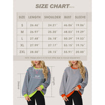 Casual Loose Striped Sweaters – Body & Soul - Gifts from the Heart
